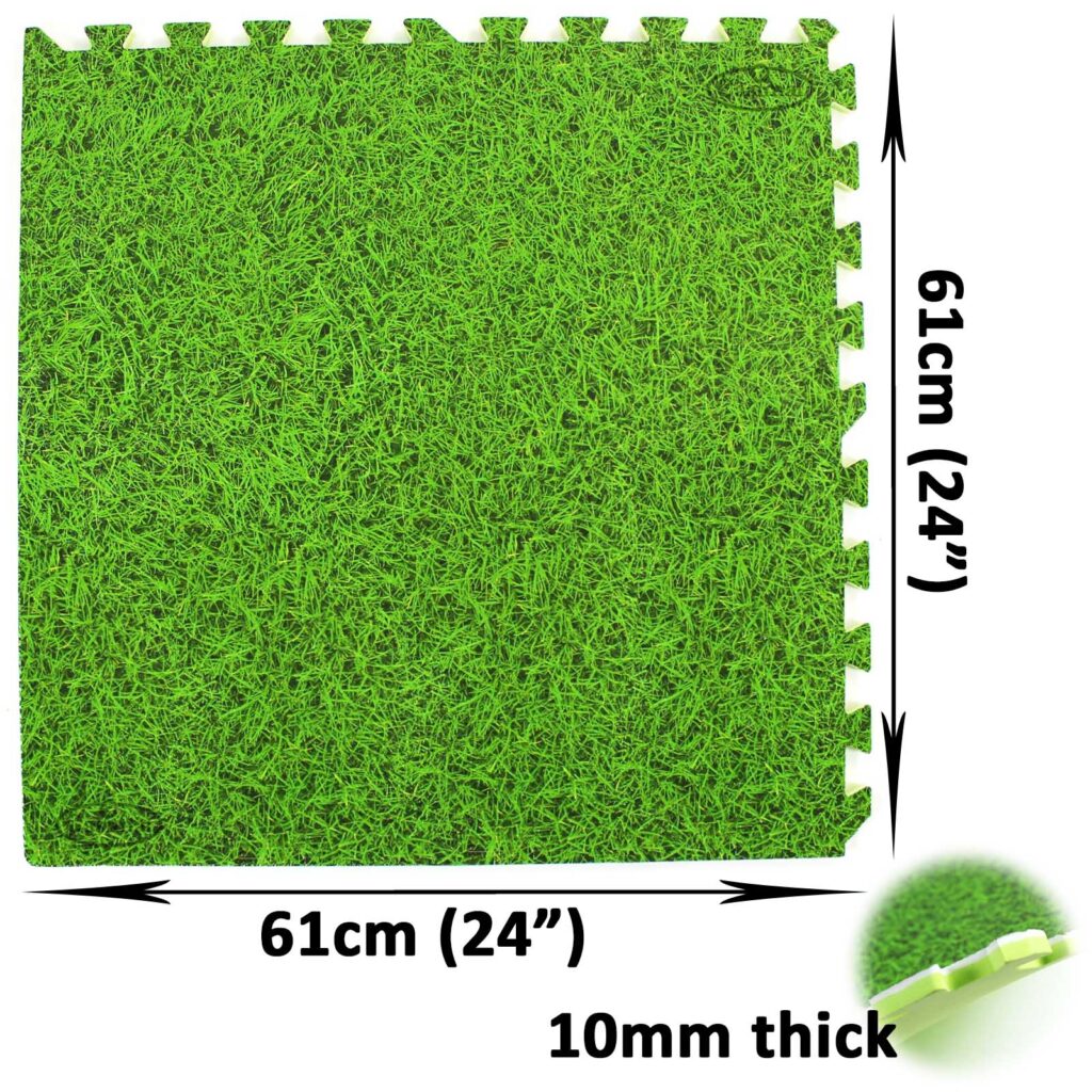 EVA Interlocking Foam Mats Grass Effect 74321 - Actiasmat