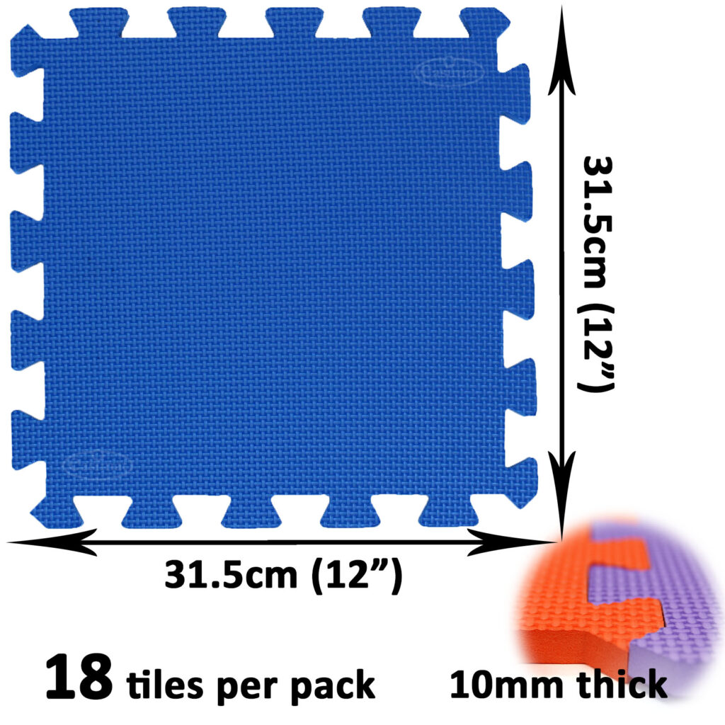 18pc Interlocking Kids Play Mats 74426 | Welcome to Actiasmat