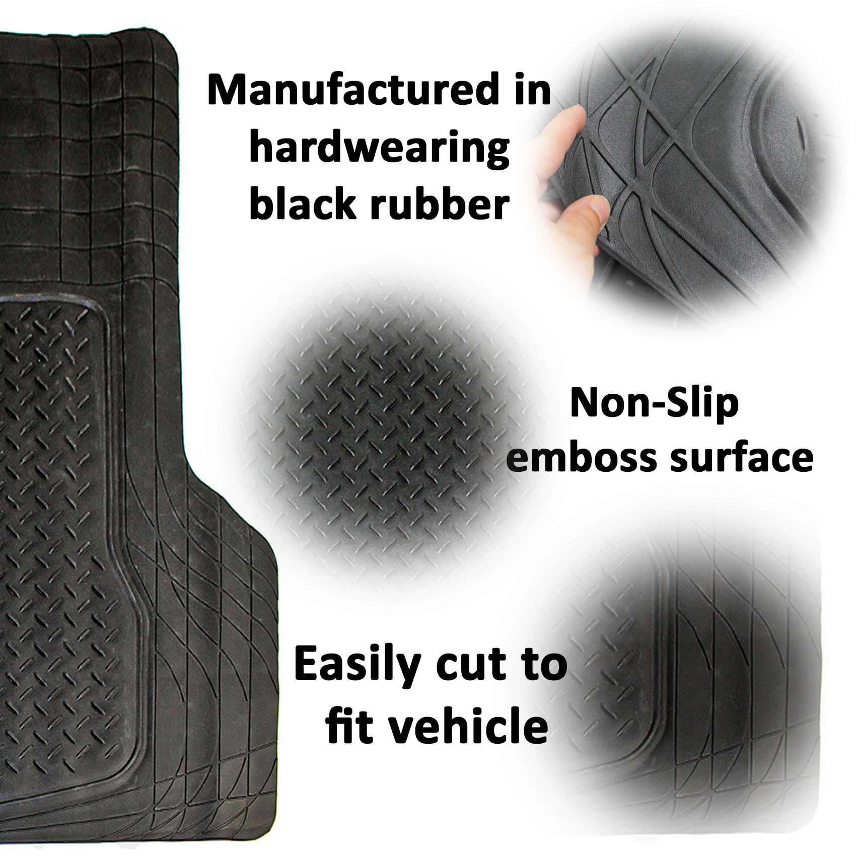 Universal Large Car Boot Mat FED 74255 | Actiasmat