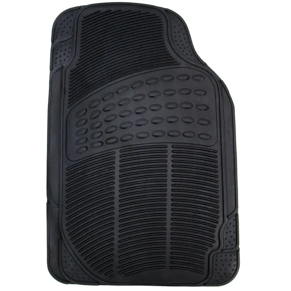 Universal Car Mats Heavy Duty Rubber 4pc 67028 | Actiasmat