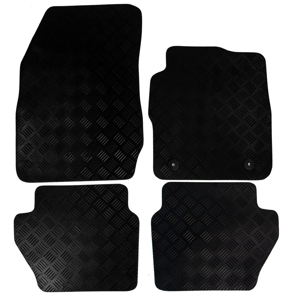 2011-2017 Ford Fiesta Mk7 Car Mats Rubber 5pc Full Set | Actiasmat